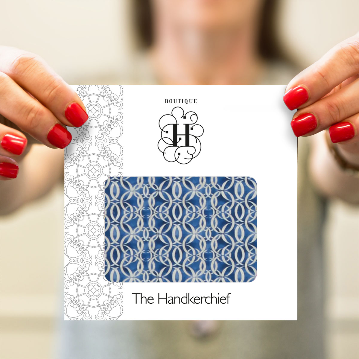 PRE-ORDER Endless Blue (L) – Boutique Heidi Handkerchiefs